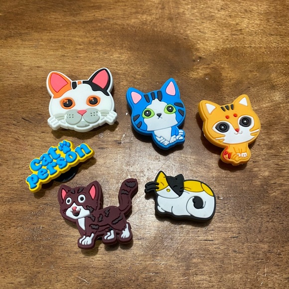 Accessories | 3 Cats Croc Charms Pack | Poshmark